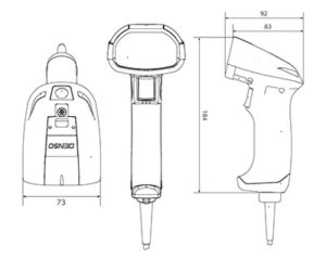 Serie GT20 - Hand-Held Barcode QR Code Scanner - DENSO ADC