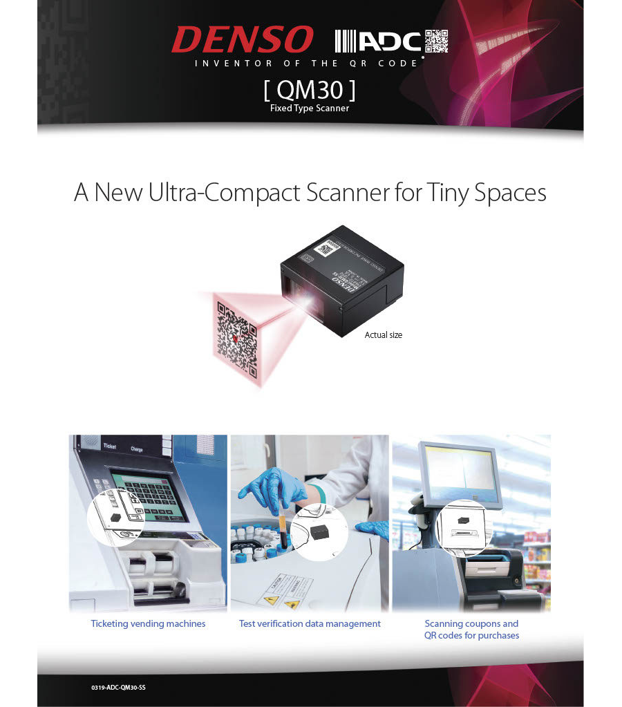 QM30 Product Sheet - PDF Download - DENSO ADC